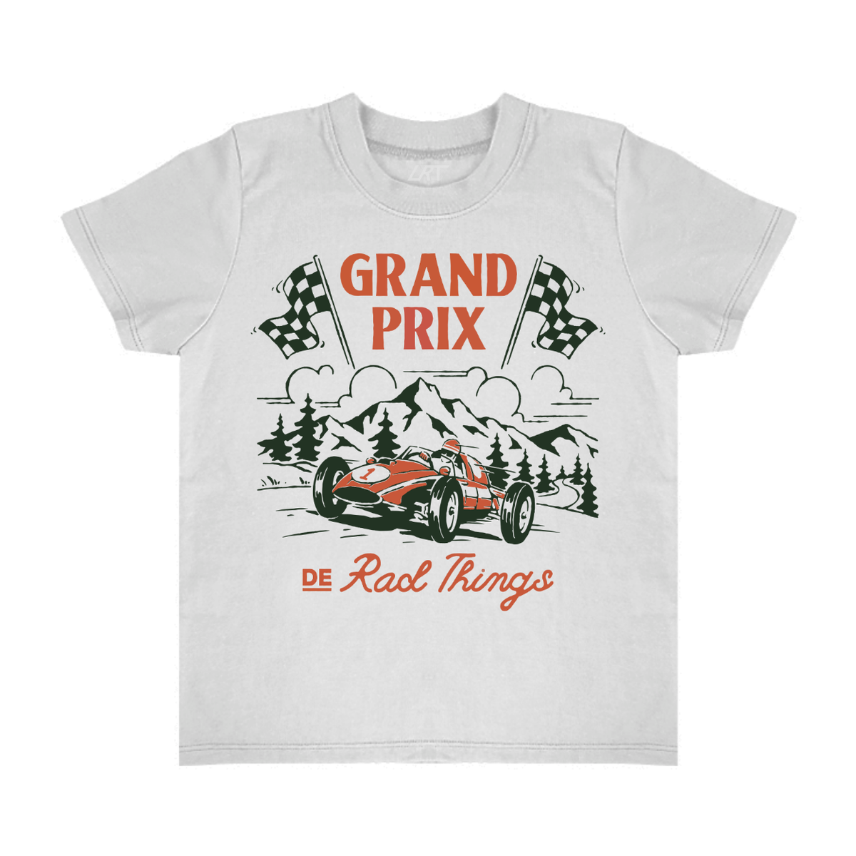 THE GRAND PRIX DE RAD THINGS - WHITE – LITTLE RAD THINGS
